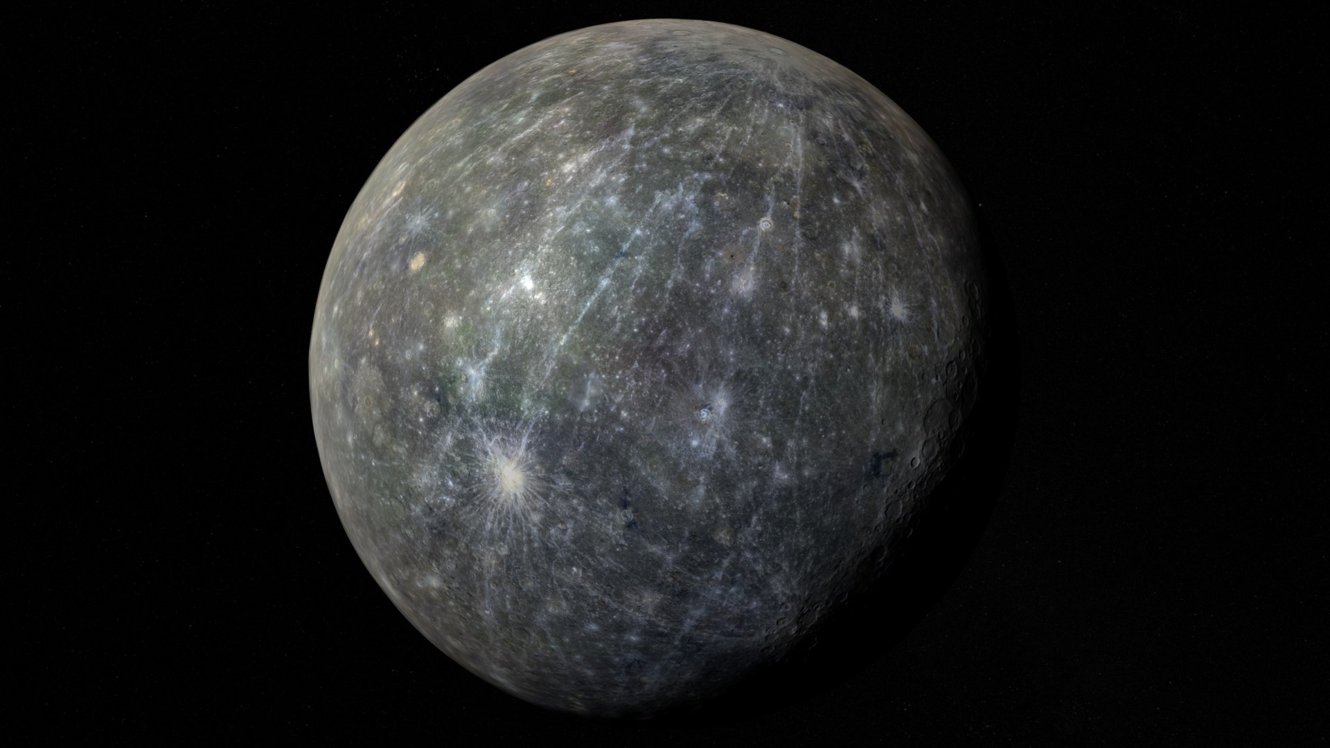 Mercury Real 23k 3d Model