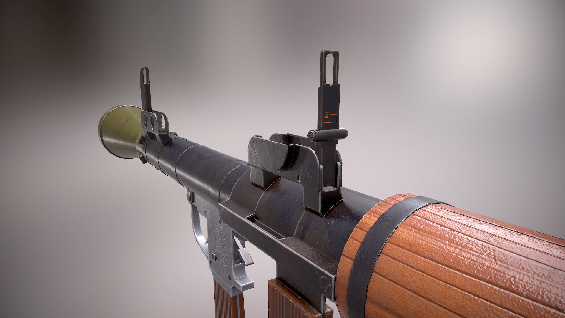 3D Grenade Launcher Model - TurboSquid 1658273