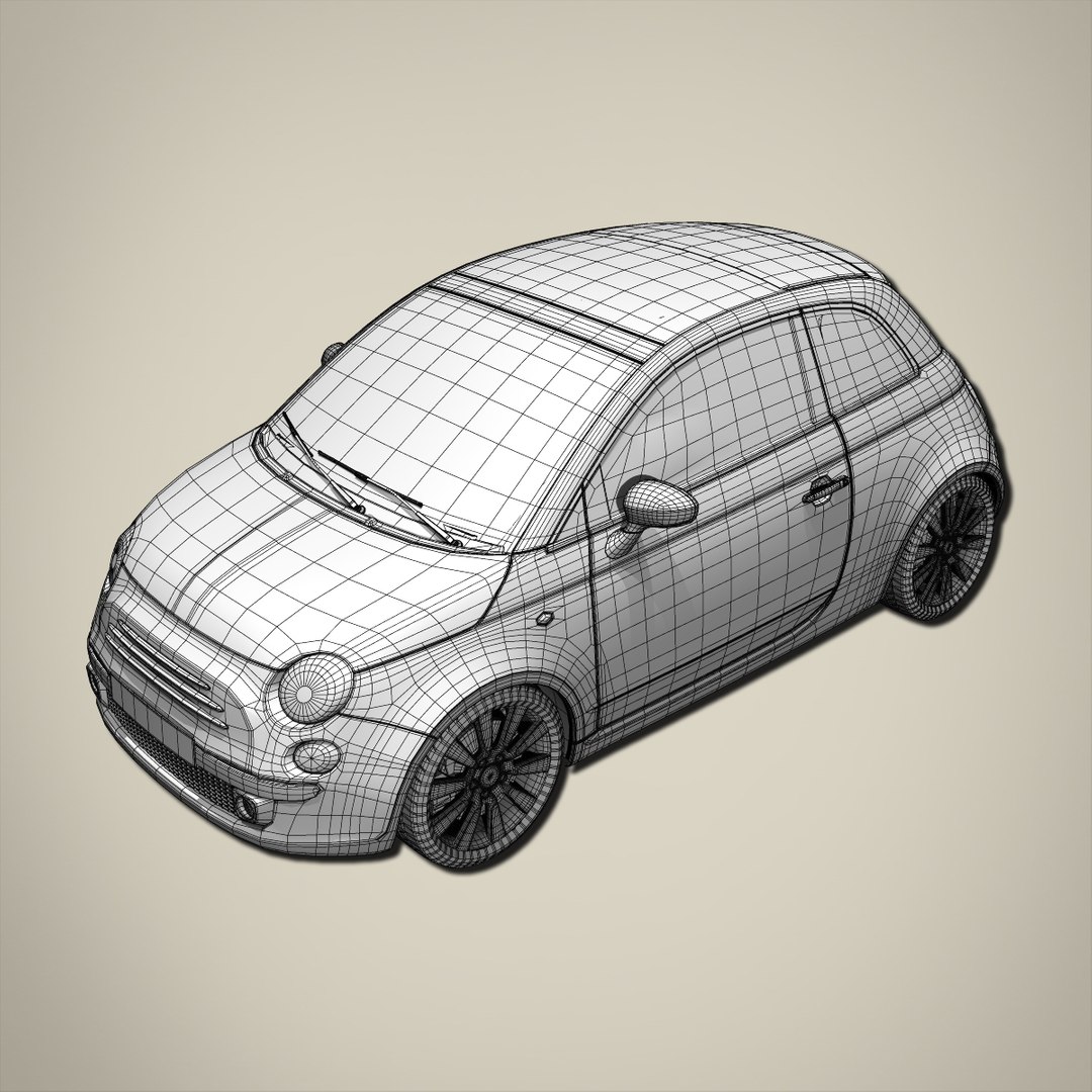 Mini Car 3D Model - TurboSquid 1387647