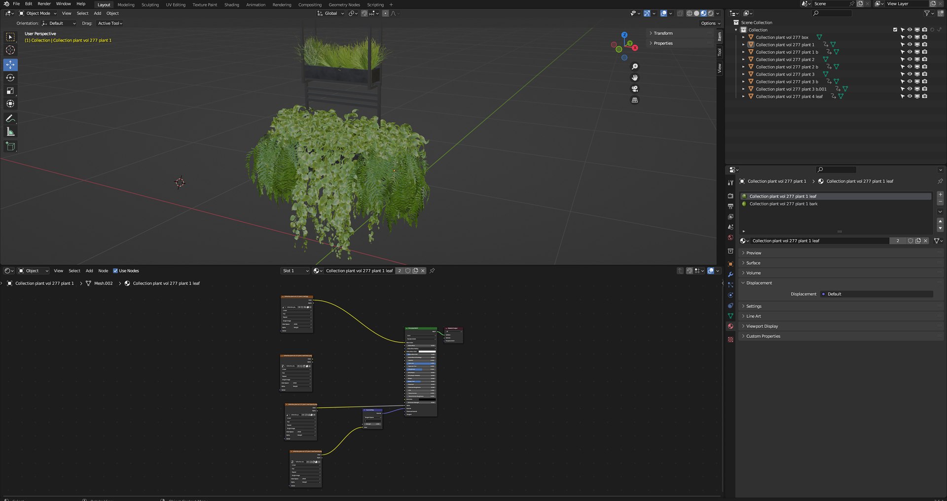 Collection Plant Vol 277 - Blender Model 3D Model - TurboSquid 2091631