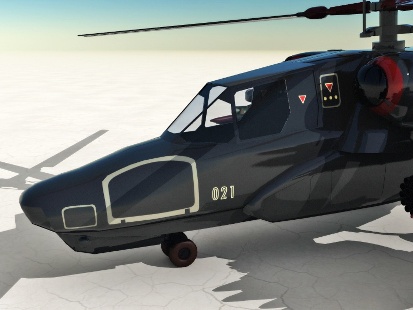 3d Model Kamov Ka-50 Black Shark