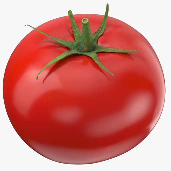 modelo 3d Tomate Con Hoja - TurboSquid 1628375