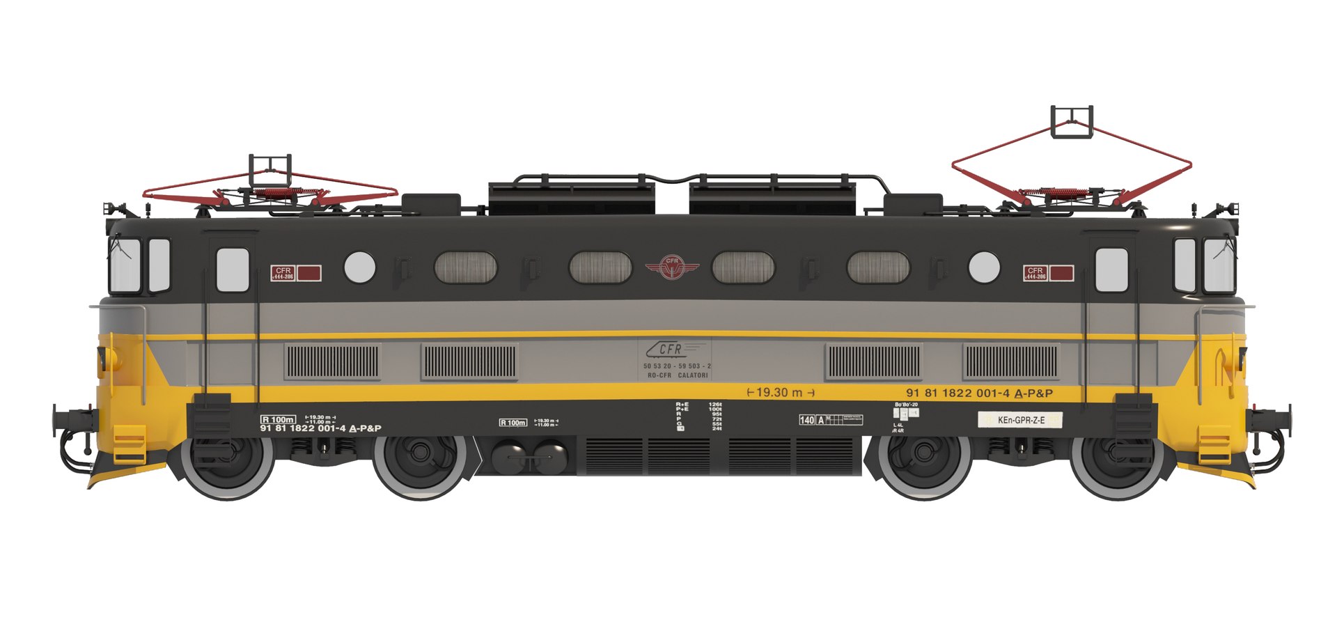 Electric Locomotive 3D - TurboSquid 1993571