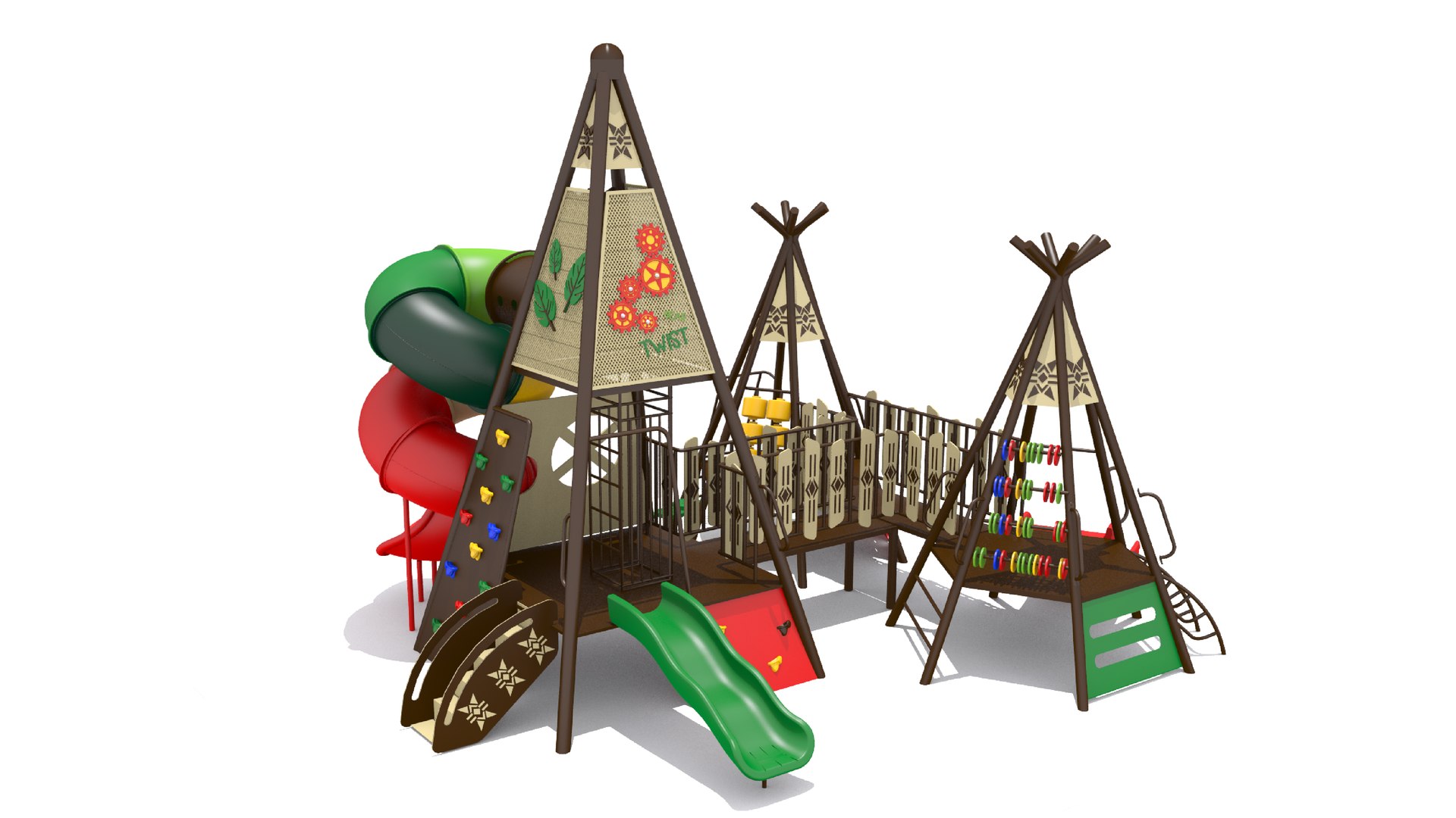 3D Model Playground Play Tent - TurboSquid 1696181