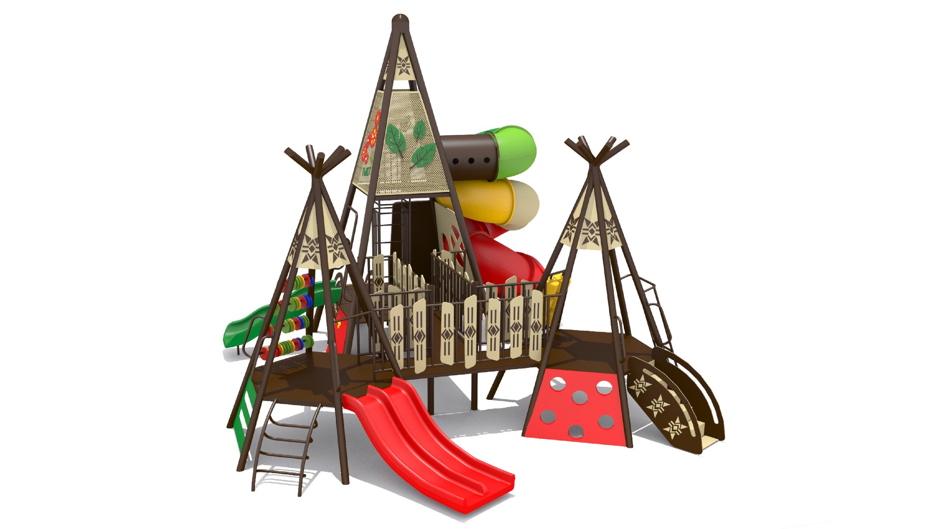 3D Model Playground Play Tent - TurboSquid 1696181