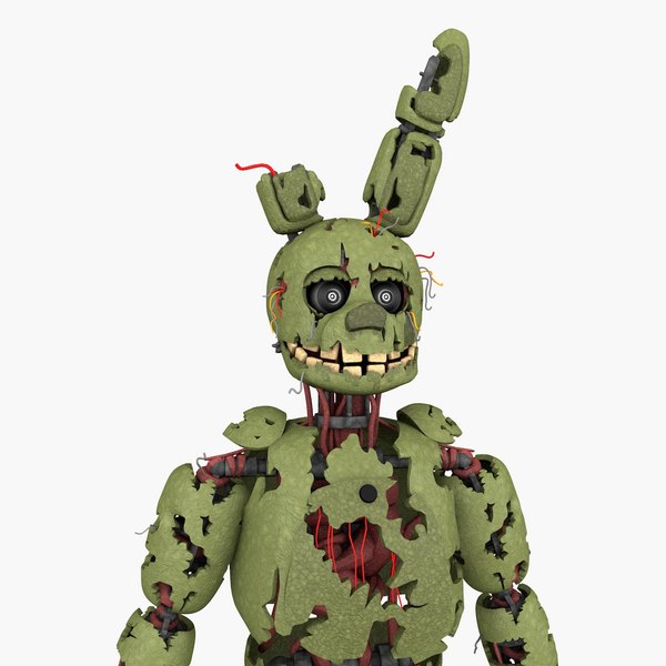 3D модель Springtrap - TurboSquid 2029088