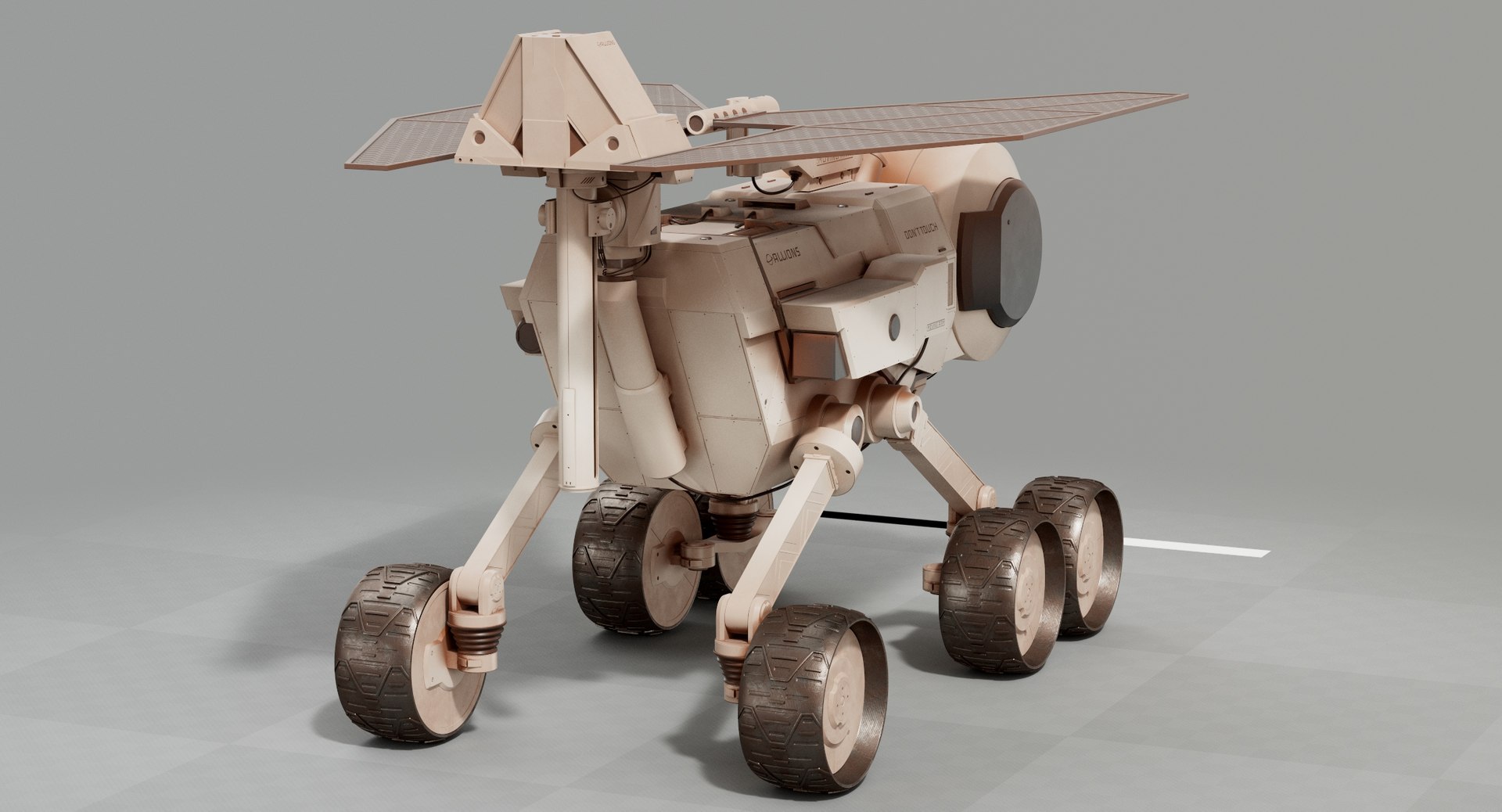 3D model planetary rover planet - TurboSquid 1609086