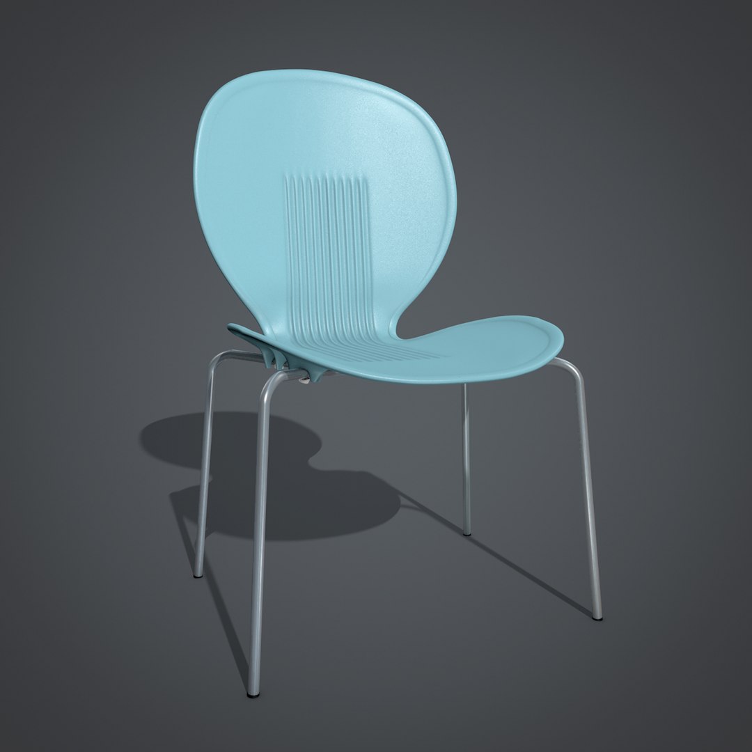 c4d modern chair