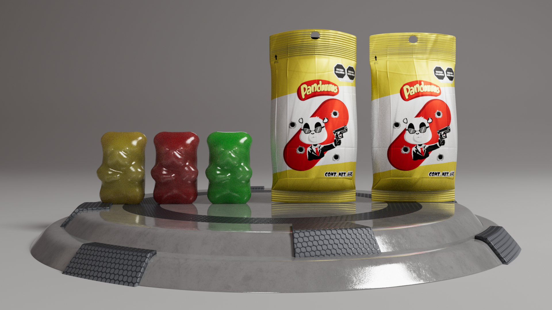 GUMMY BEARS 3D Model - TurboSquid 2296766