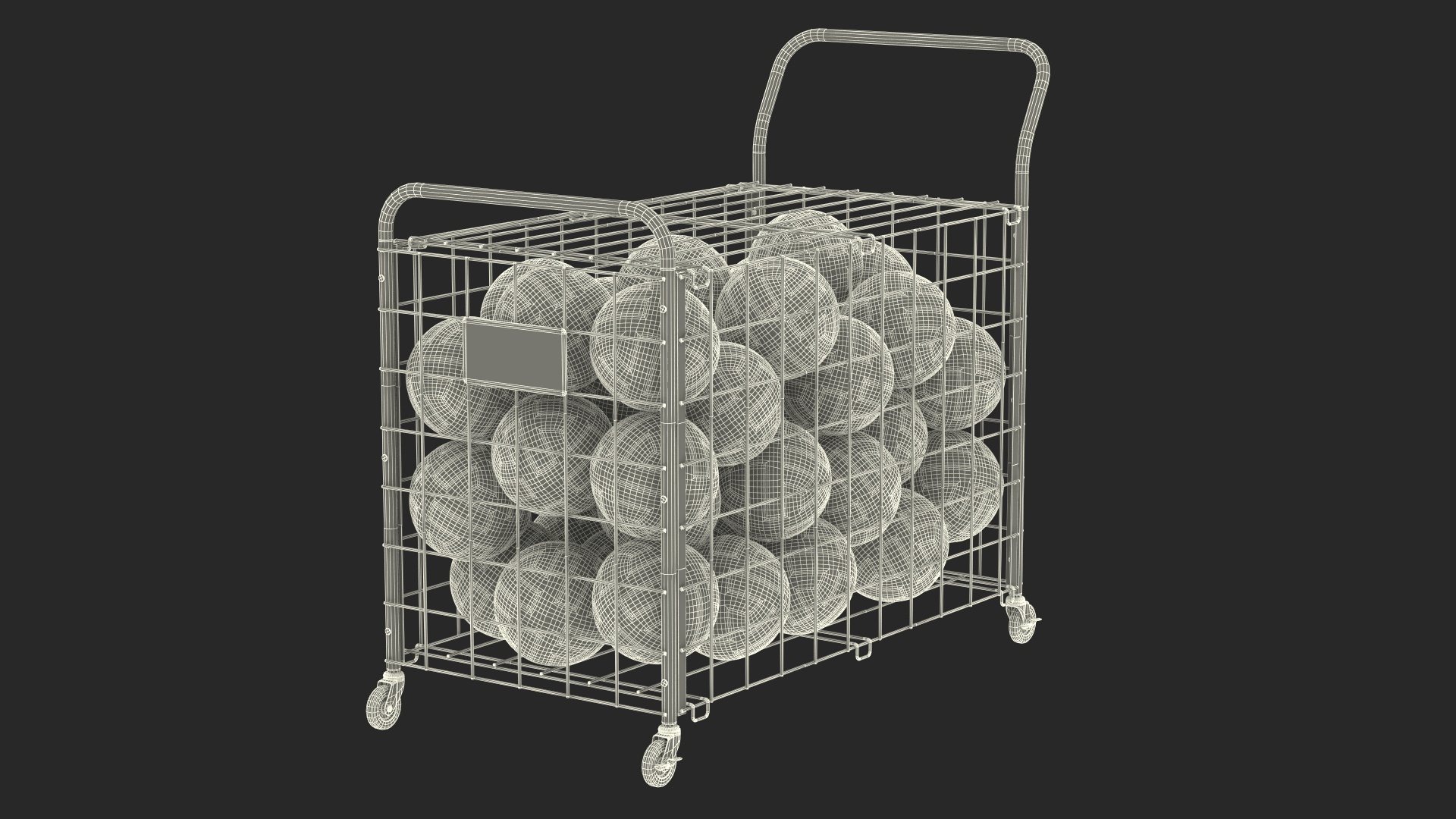 Metal Storage Full Of Soccerball 3D Model - TurboSquid 2139398