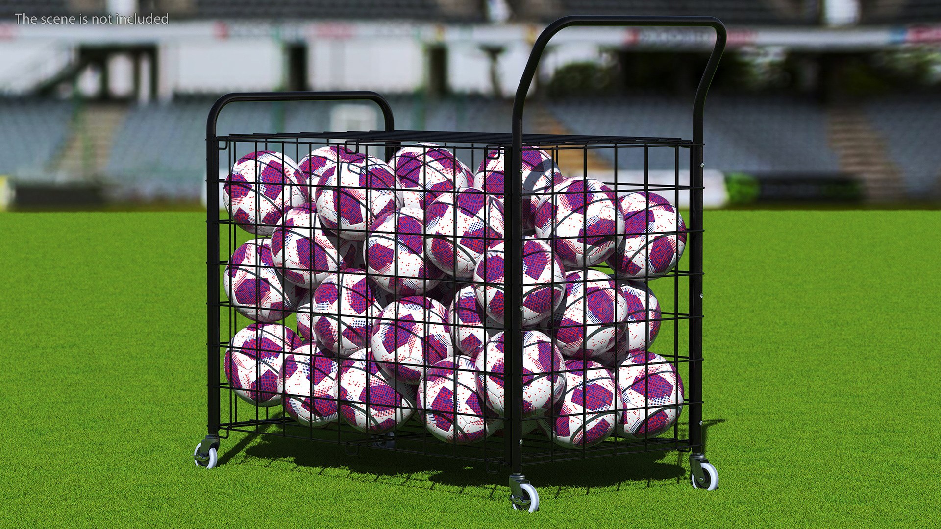 Metal Storage Full of Soccerball 3D model - TurboSquid 2139398