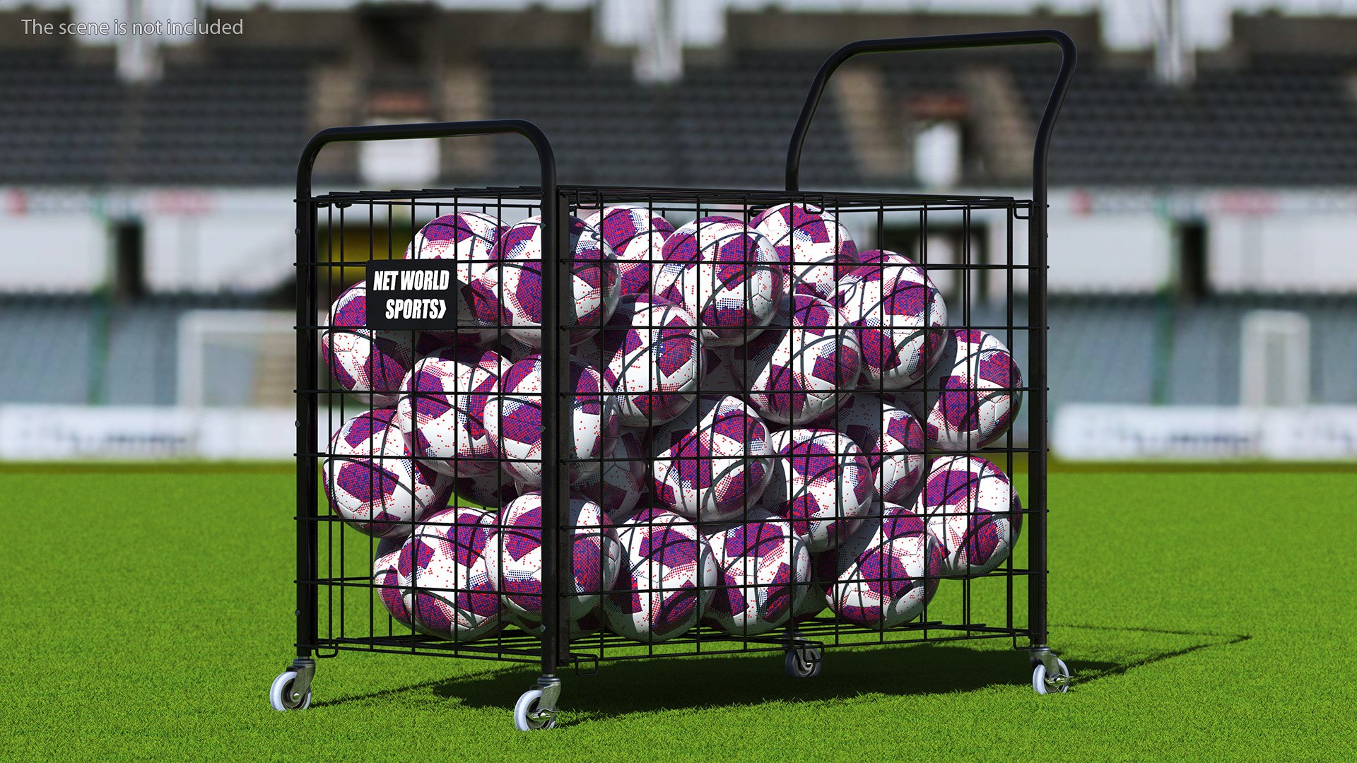 Metal Storage Full Of Soccerball 3D Model - TurboSquid 2139398