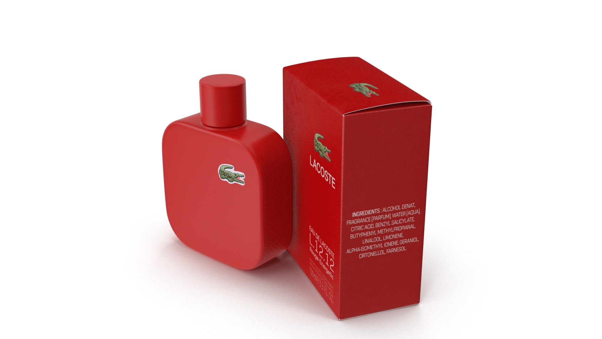 Lacoste L 12 12 Rouge Energetic Model - TurboSquid 1757712