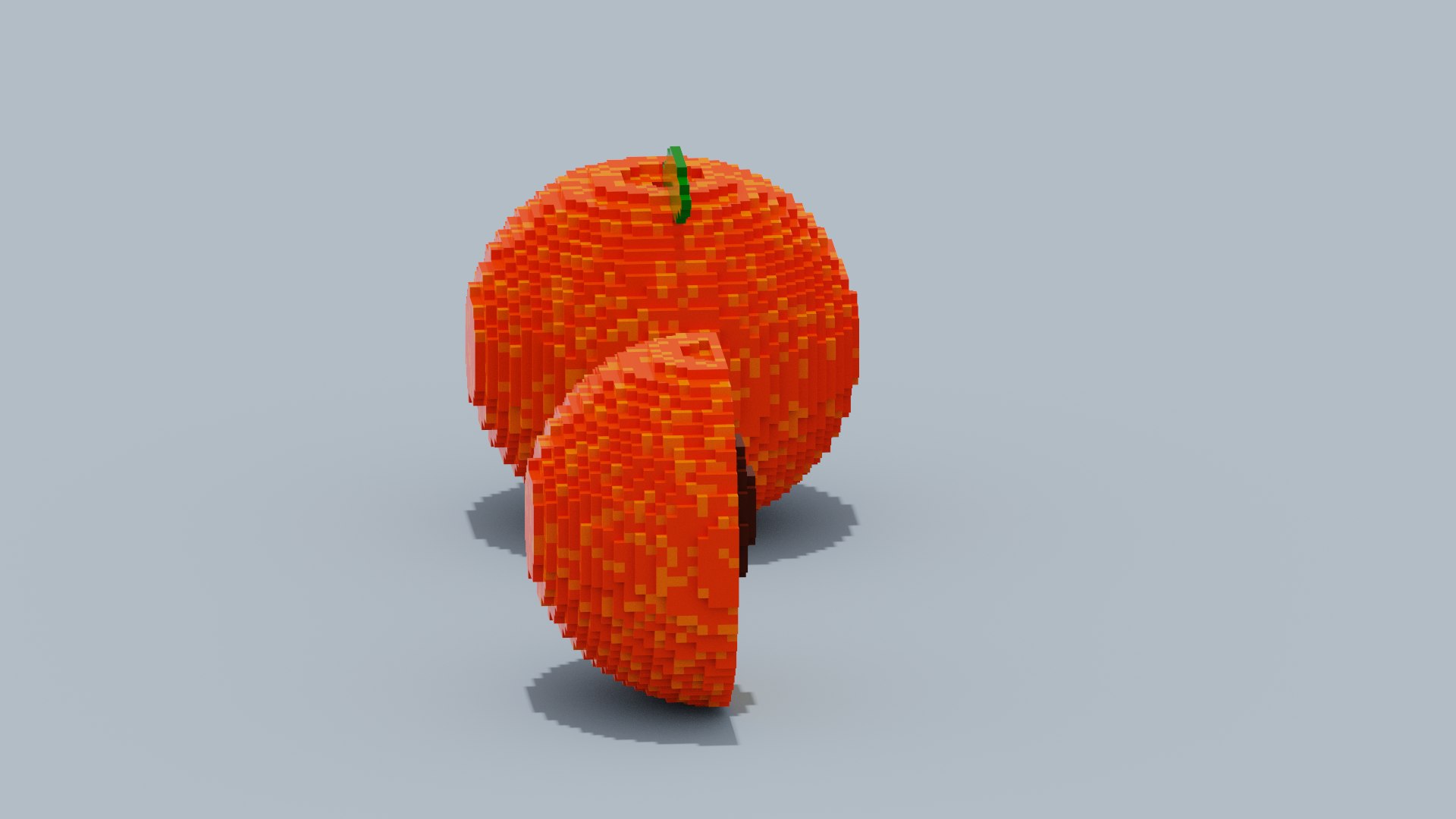 Voxel Peach Model - TurboSquid 2159643