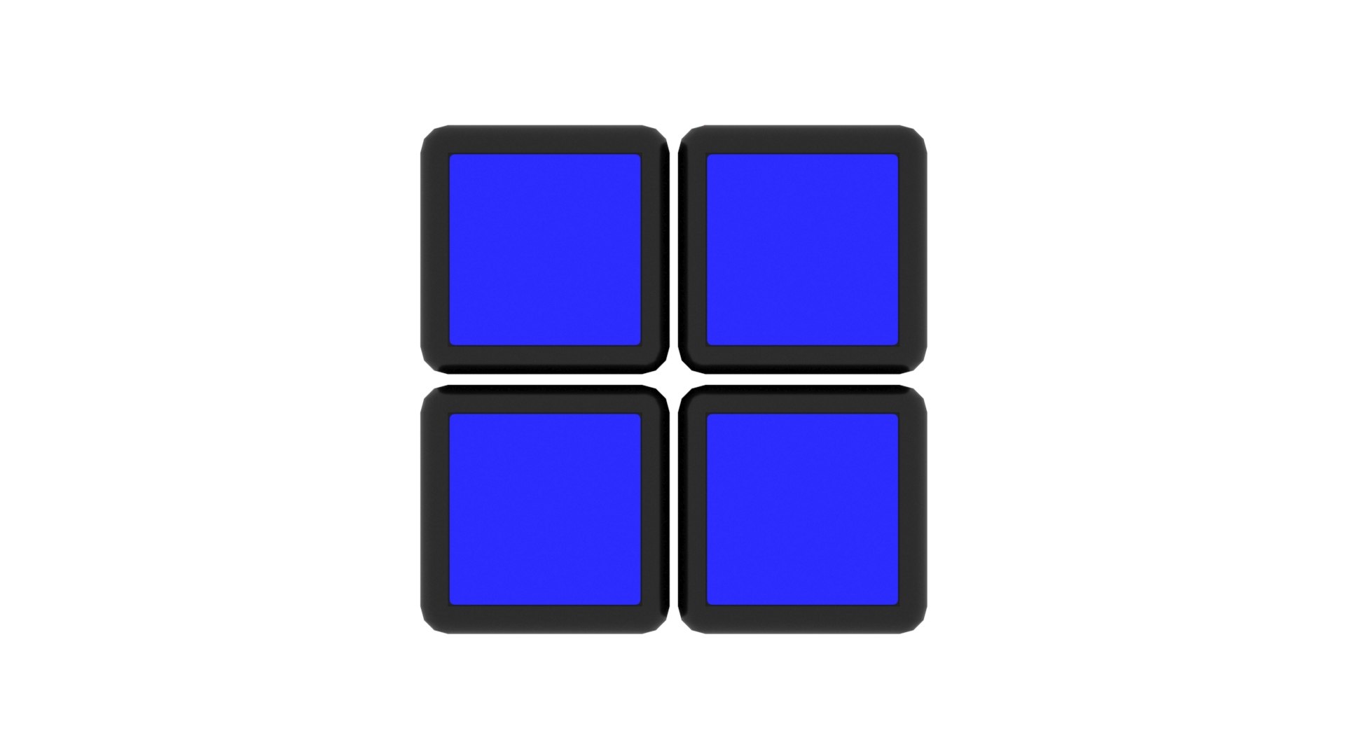 Rubiks Cube 2x2x2 3D - TurboSquid 1730053
