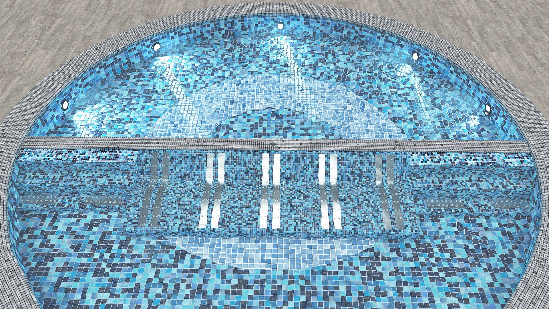 Swimming Pool Infinty 3D Model - TurboSquid 1721774