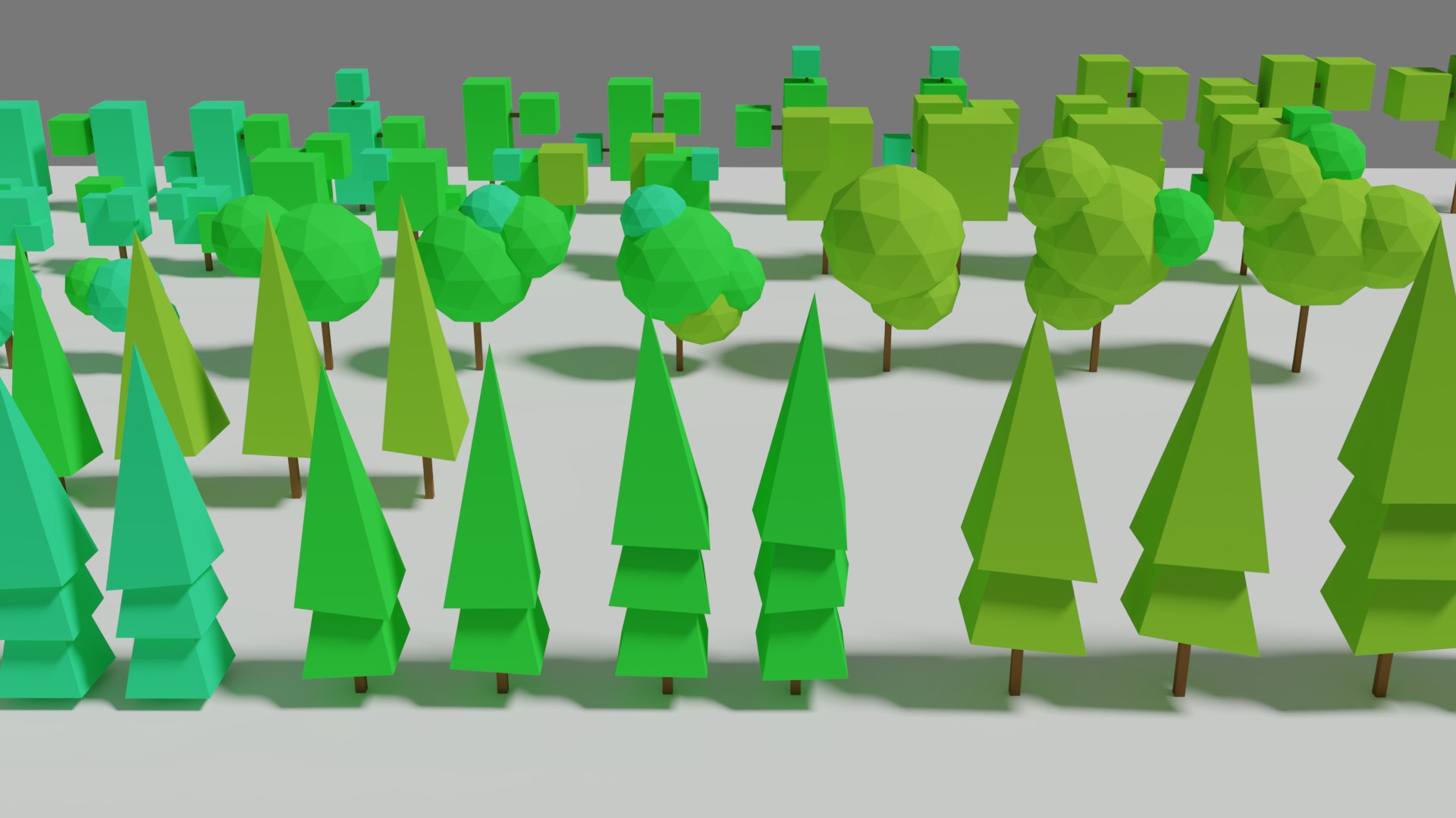 Free 3D Cartoon Tree Pack - TurboSquid 1319365