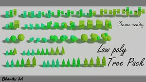 Free Low Poly Tree Blender Models For Download | TurboSquid