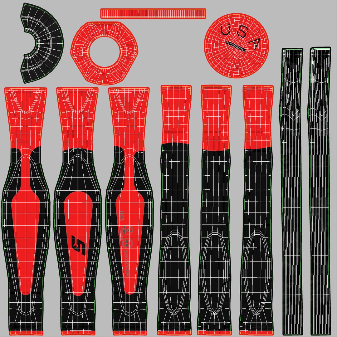 Flat Tip 3 16 3D - TurboSquid 1352619