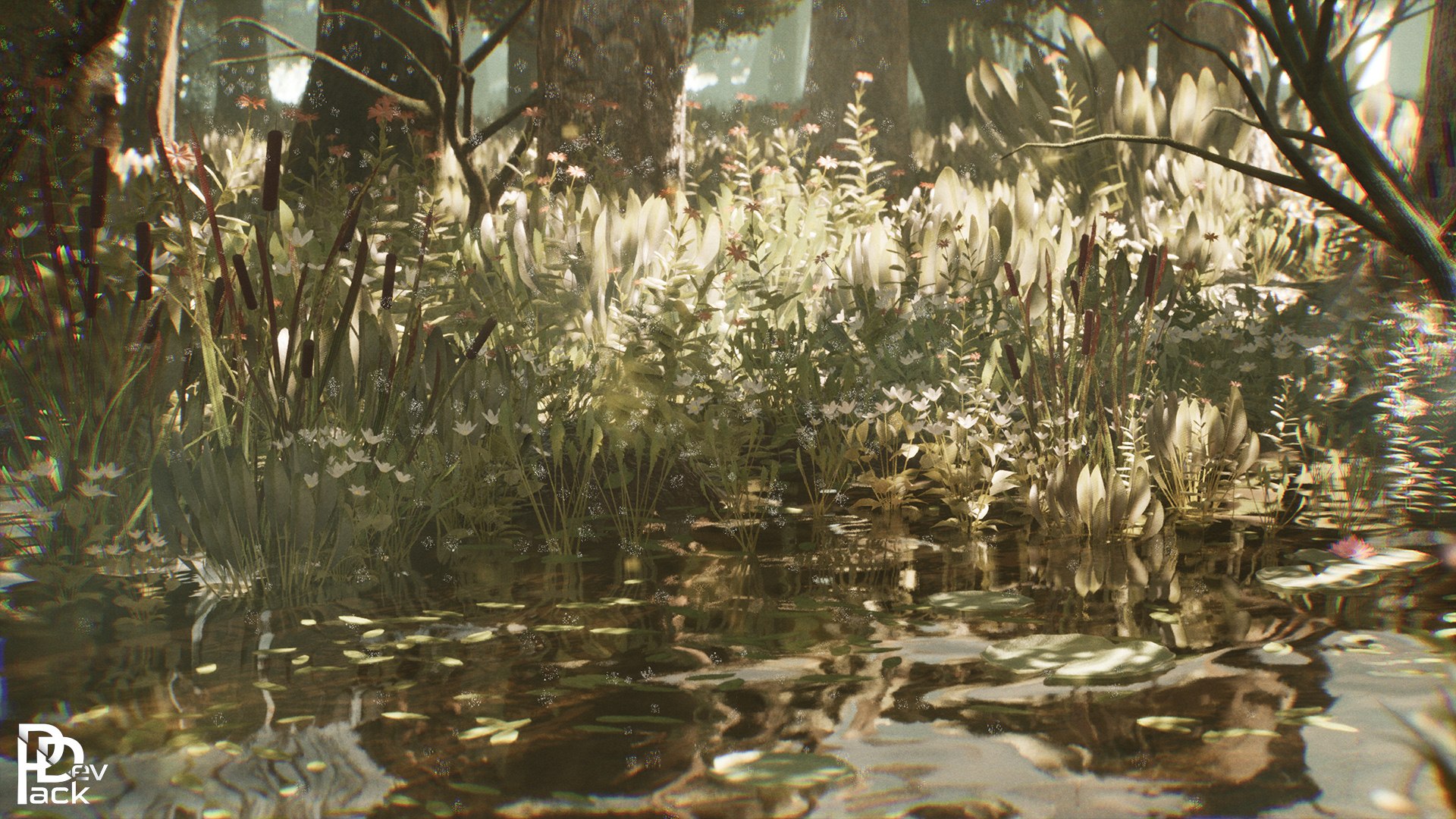 Swamp Environment 42 Assets 3D Model - TurboSquid 2194022