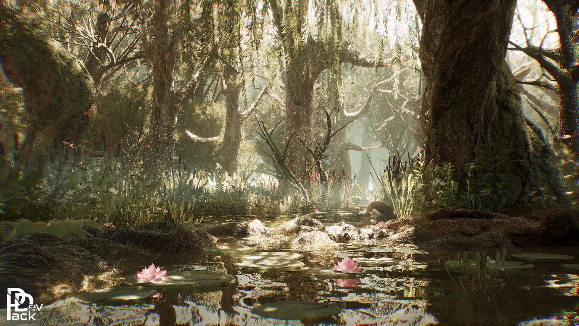 Swamp Environment 42 Assets 3D Model - TurboSquid 2194022