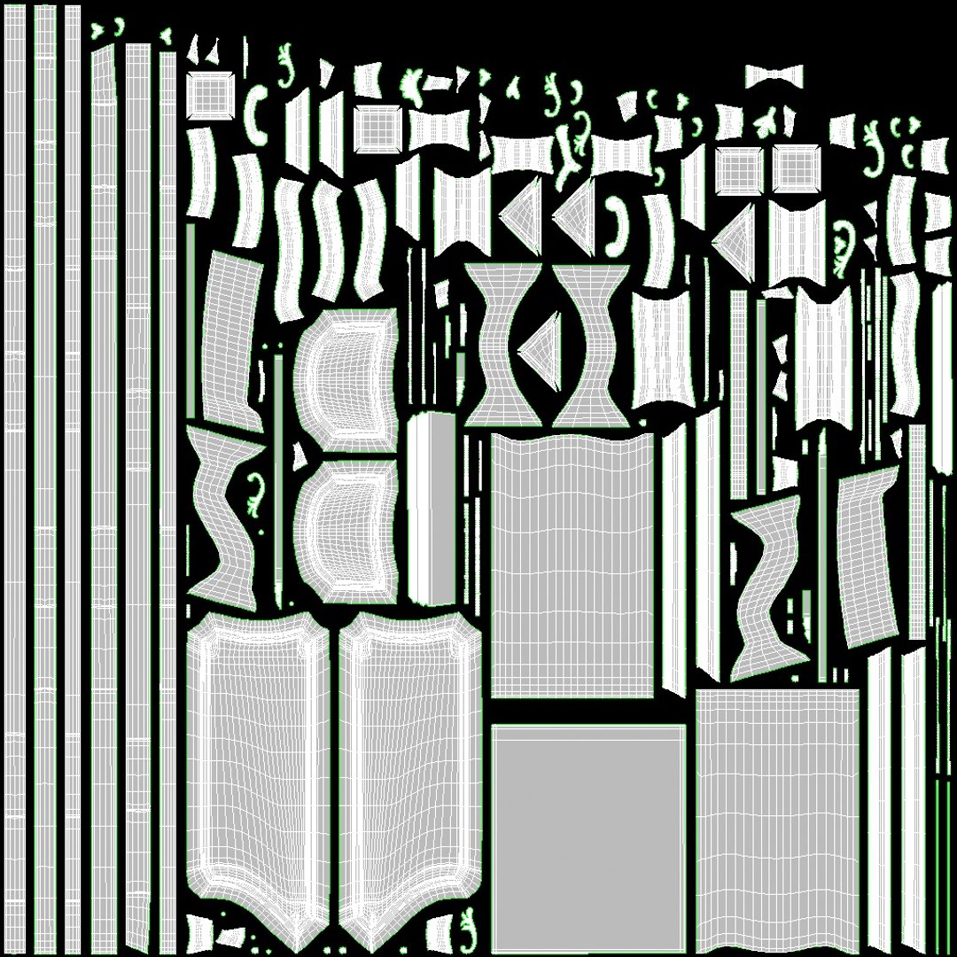 3D Entrance Classic Door 133 - TurboSquid 2358754