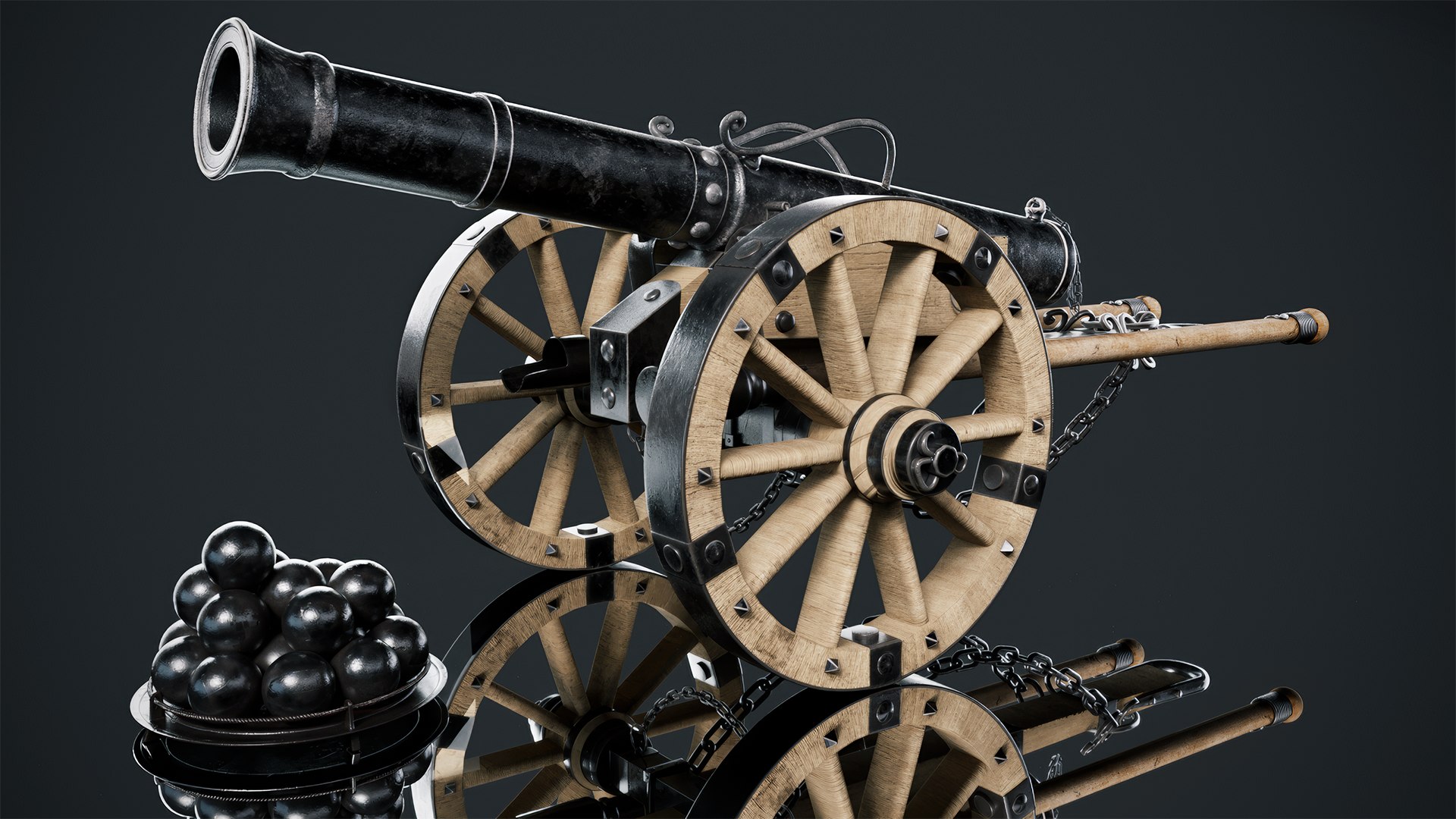 Cannon 3D Model - TurboSquid 2278391