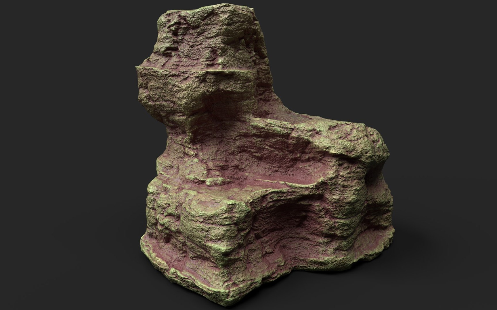 3D Desert Cliff 21-7 - TurboSquid 1783235
