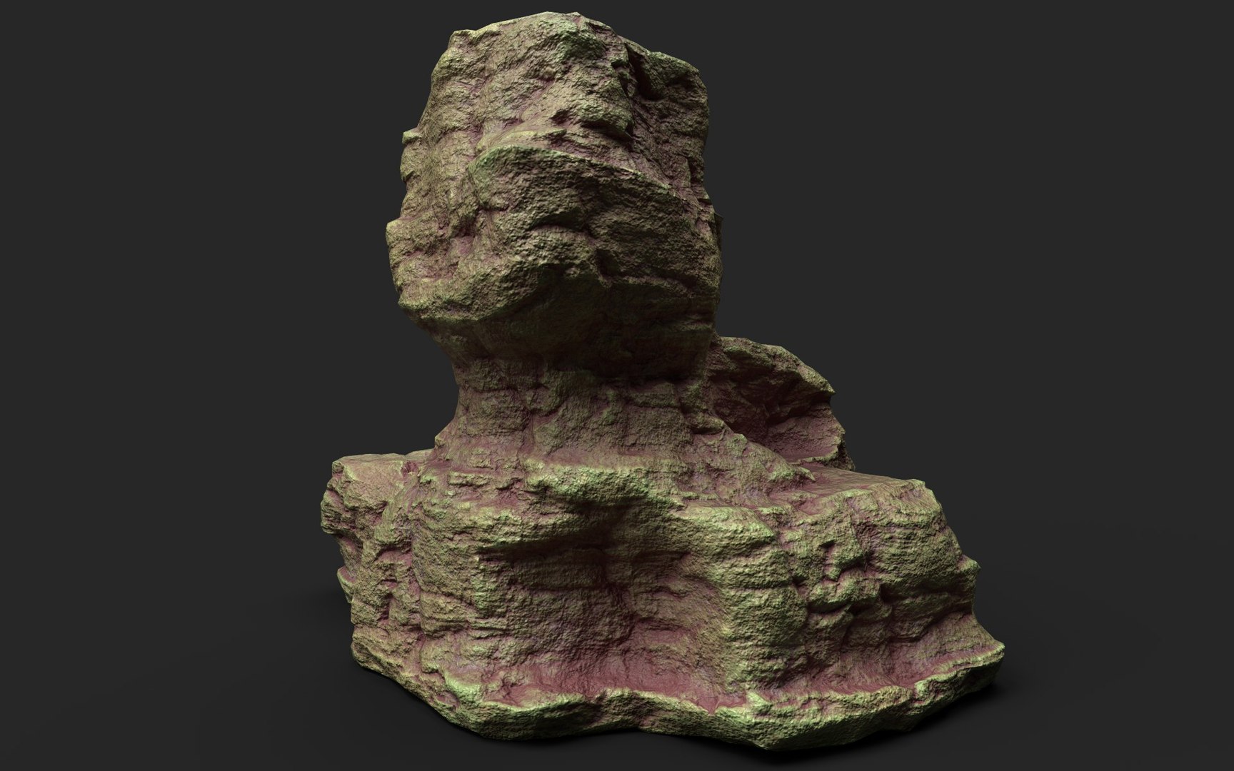 3D Desert Cliff 21-7 - TurboSquid 1783235