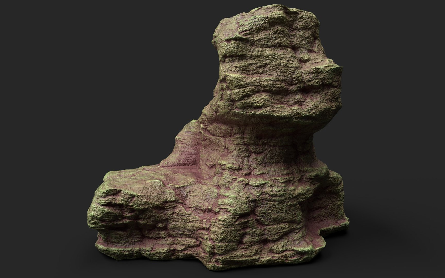 3D Desert Cliff 21-7 - TurboSquid 1783235