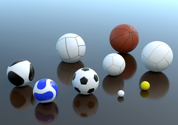 modelo 3d colección de bolas - TurboSquid 1558920