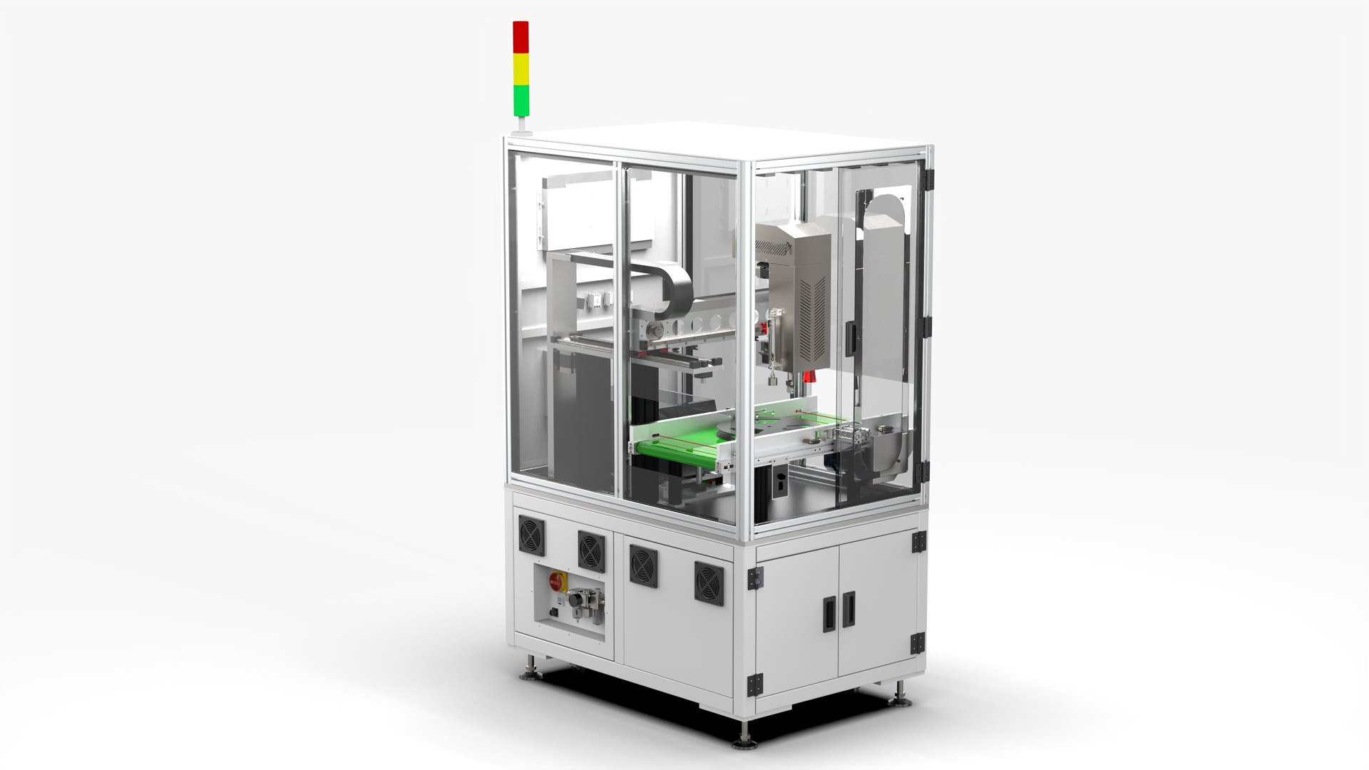 Automatic Scanning Code Labeling Machine 3D model - TurboSquid 2025613