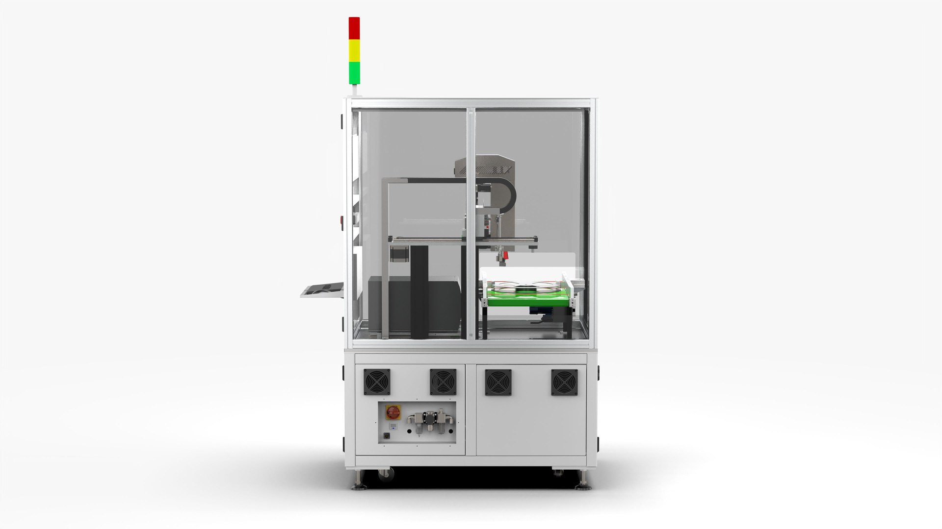 Automatic Scanning Code Labeling Machine 3D model - TurboSquid 2025613