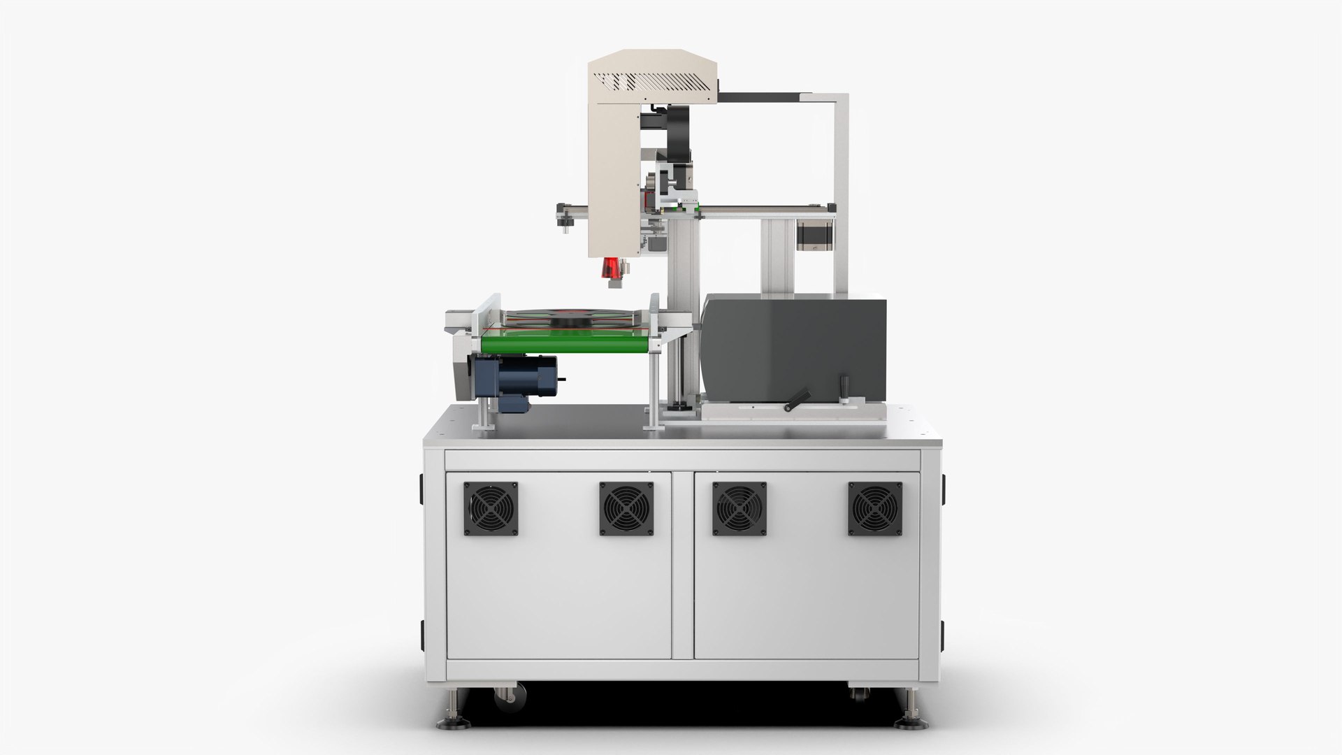 Automatic Scanning Code Labeling Machine 3D model - TurboSquid 2025613
