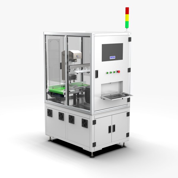 modelo 3d Automatic Scanning Code Labeling Machine - TurboSquid 2025613