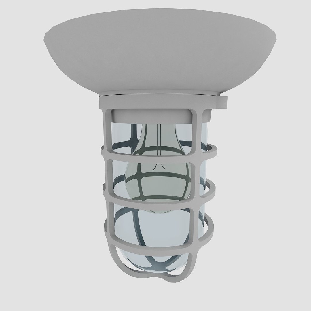 Ma Industrial Light Fixture