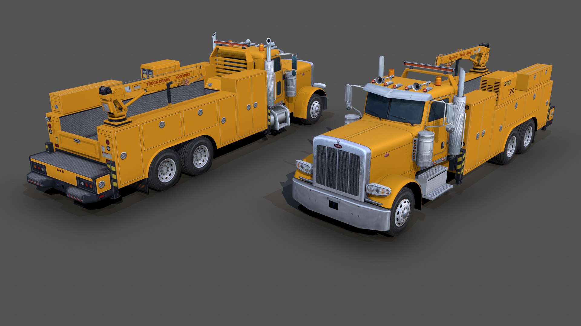 3D Peterbilt 389 2014 Utility Truck S03 Model - TurboSquid 2090012