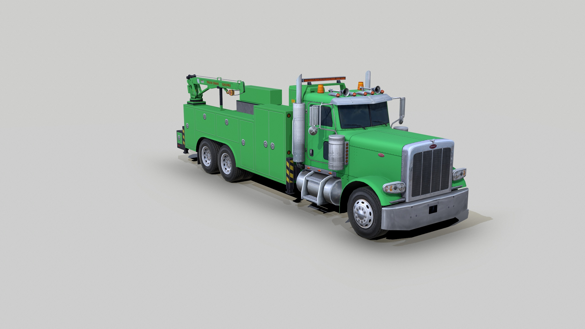 3D Peterbilt 389 2014 Utility Truck S03 Model - TurboSquid 2090012