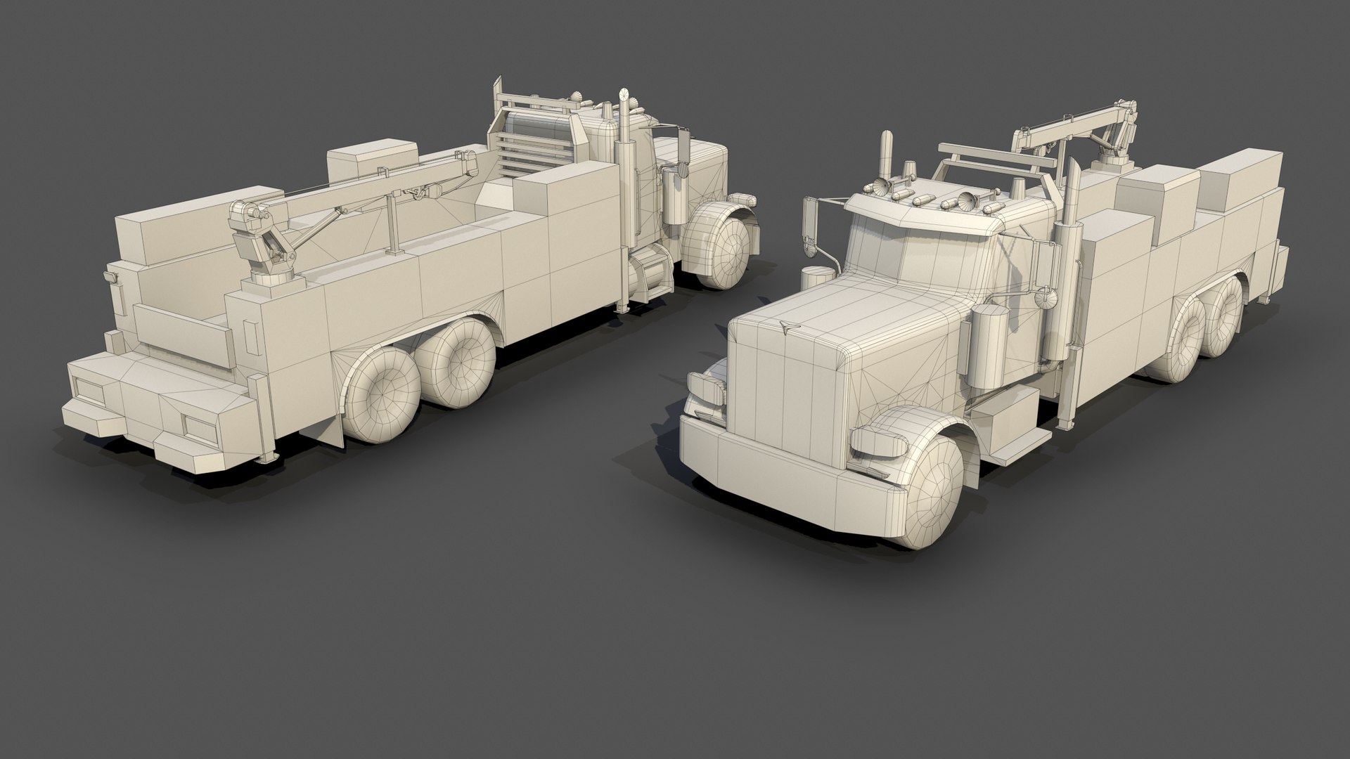 3D Peterbilt 389 2014 Utility Truck S03 Model - TurboSquid 2090012