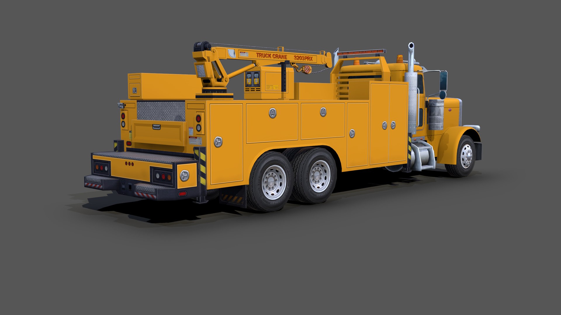 3D Peterbilt 389 2014 Utility Truck S03 Model - TurboSquid 2090012