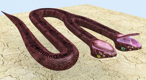 mutant snake double 3d max