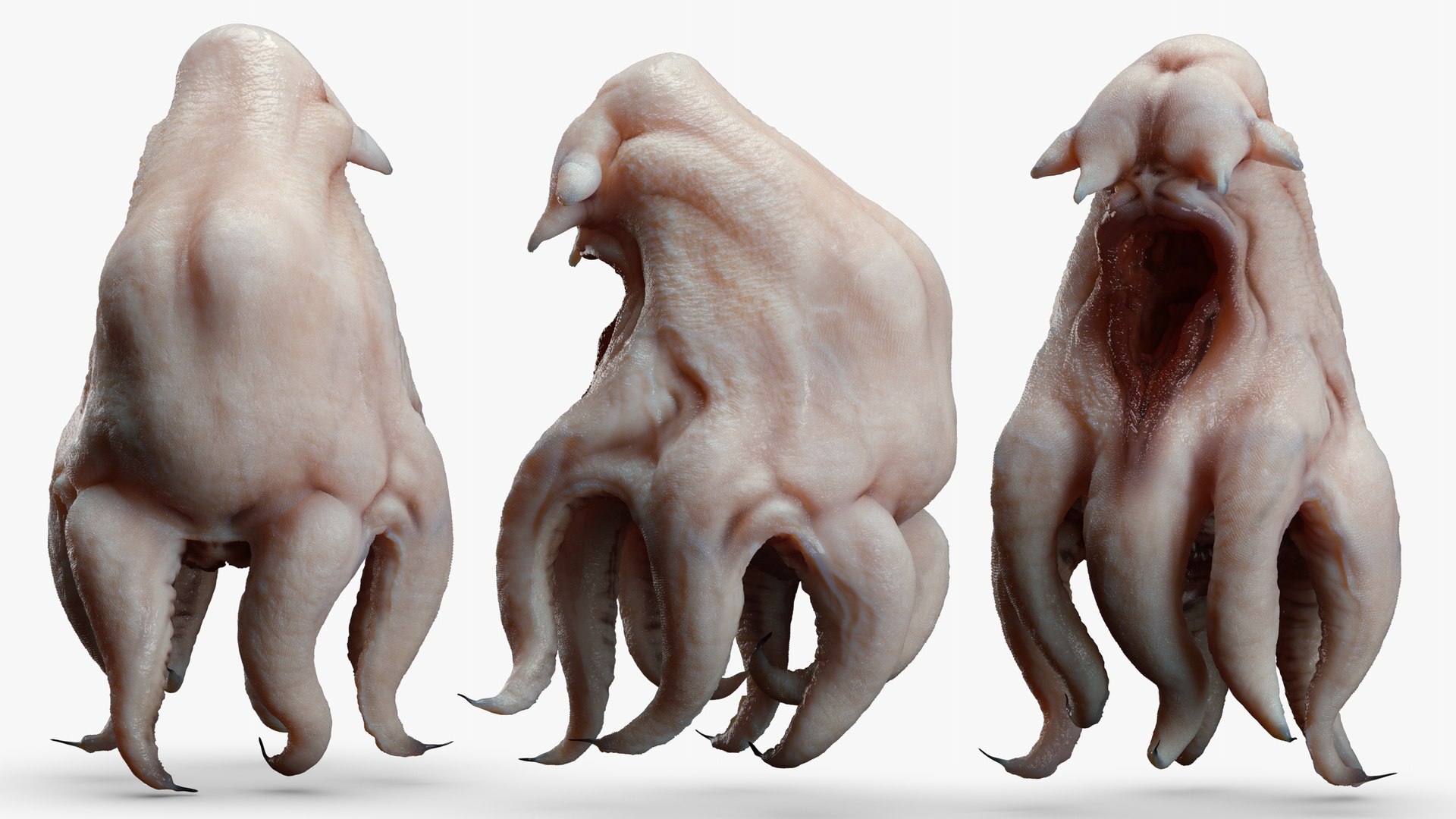 3D Alien Parasite - TurboSquid 1895467