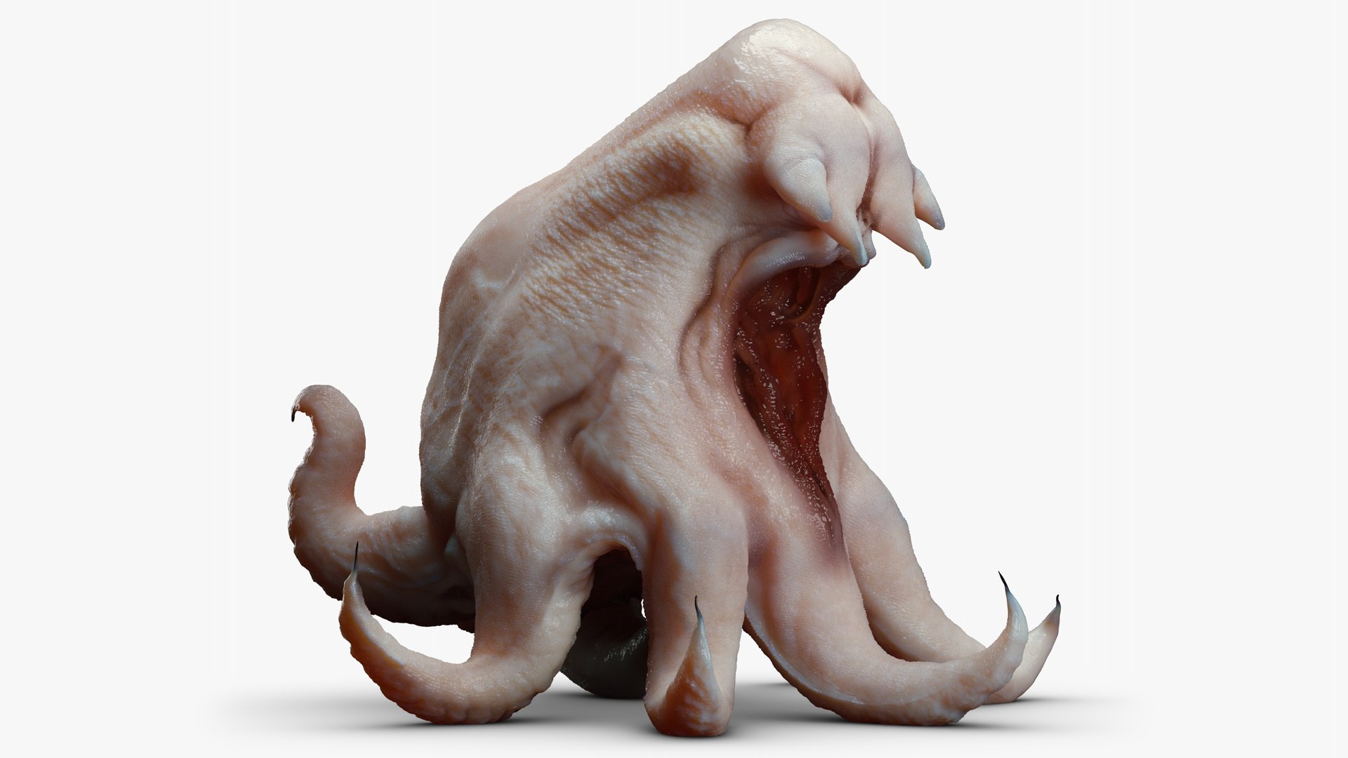 3D Alien Parasite - TurboSquid 1895467