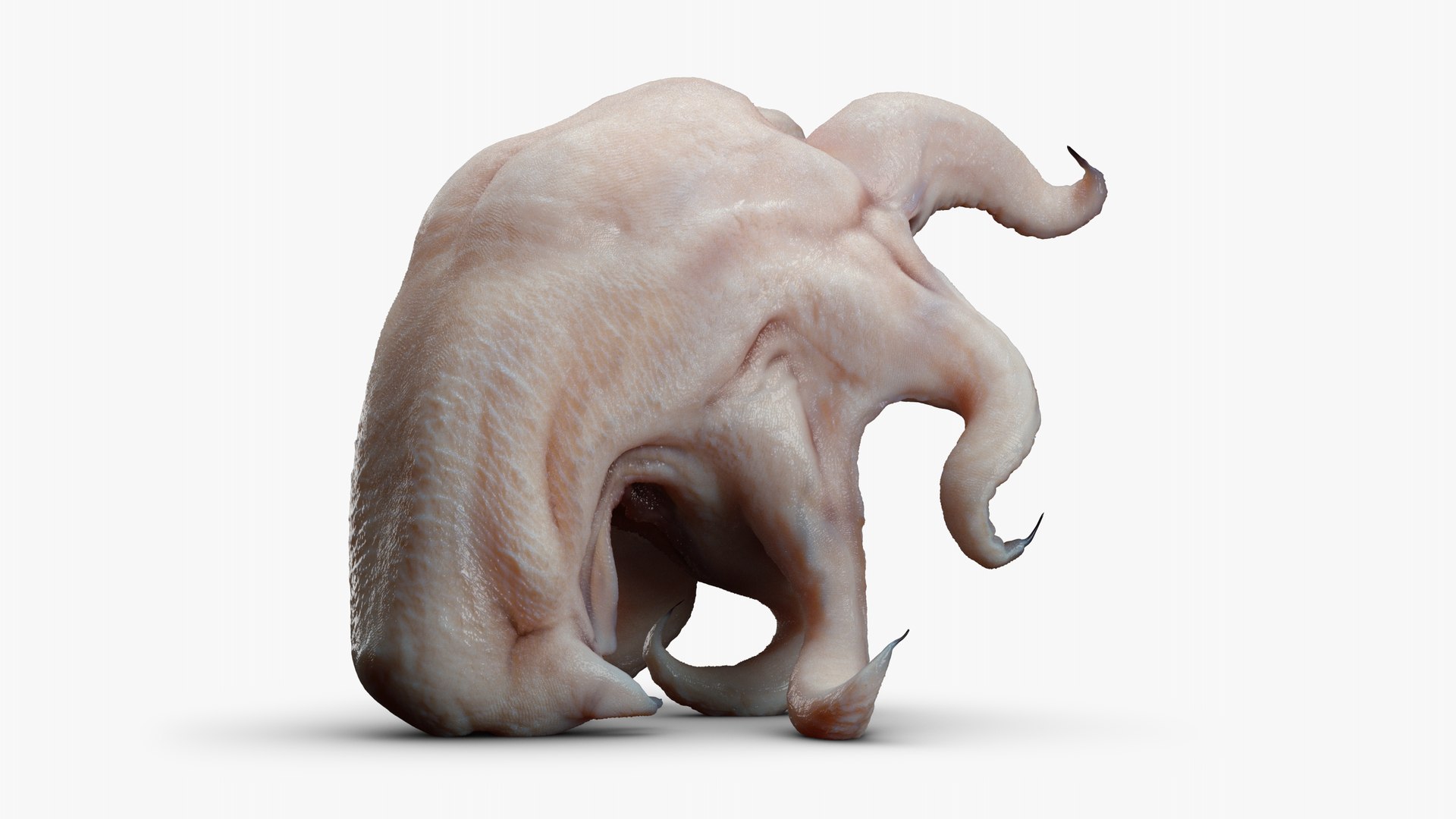 3D Alien Parasite - TurboSquid 1895467