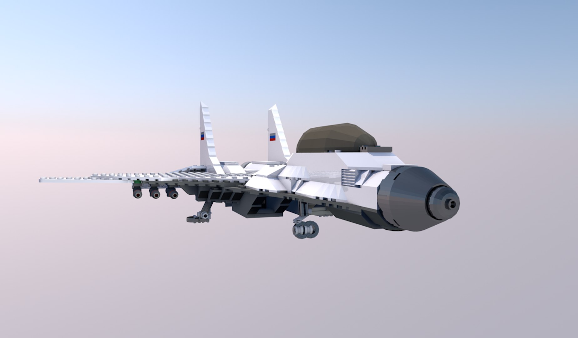 3D Model Lego Jet Plane - TurboSquid 1177377