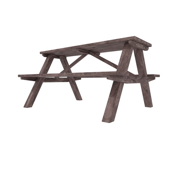Generic Garden Park Wooden Bench 3D - TurboSquid 2050211