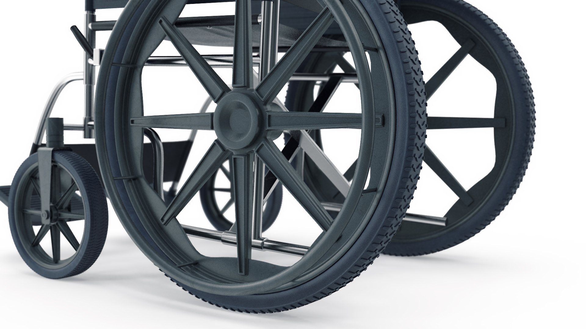 3D Wheelchair - TurboSquid 2084611