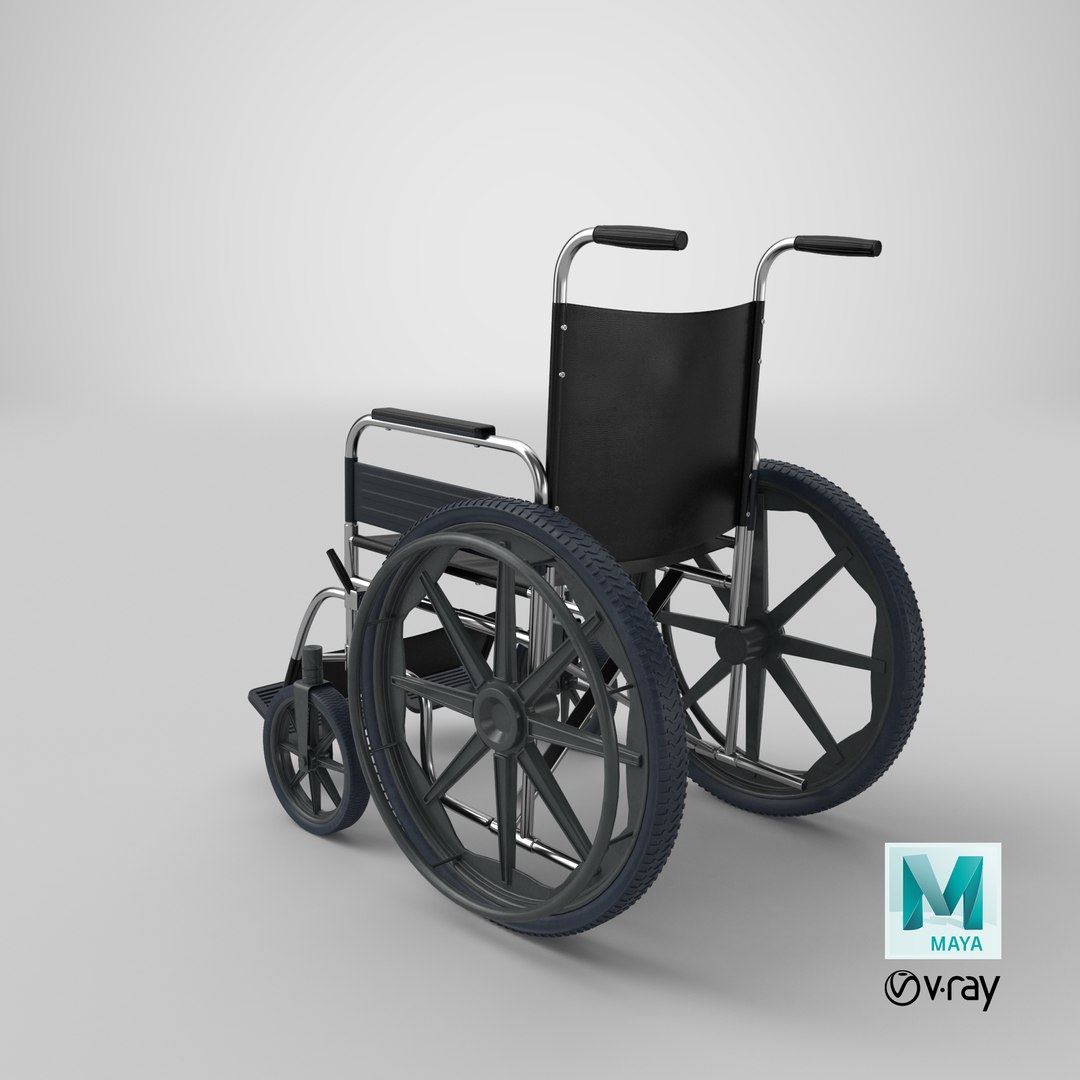 3D Wheelchair - TurboSquid 2084611