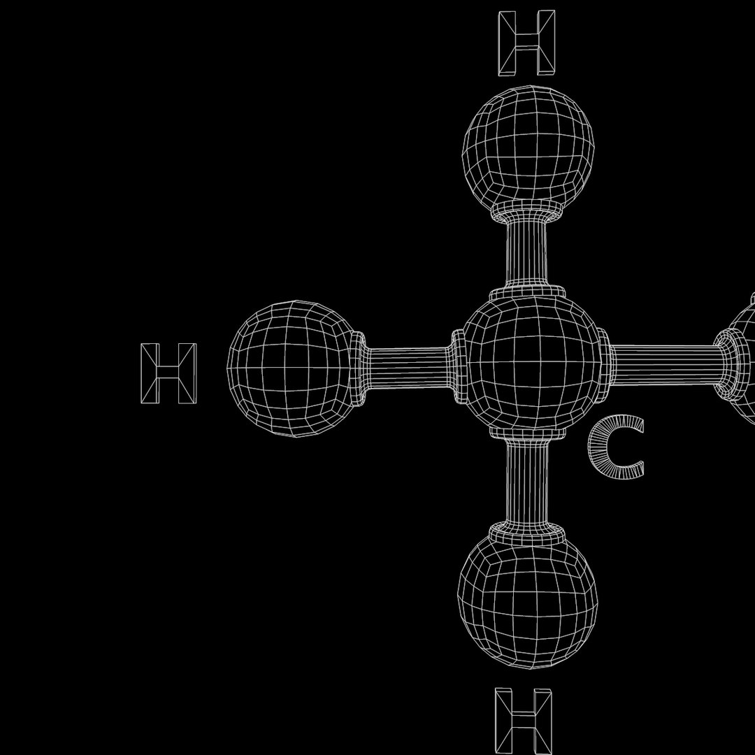 3D Modeled Acetic Acid Structure - TurboSquid 1380729