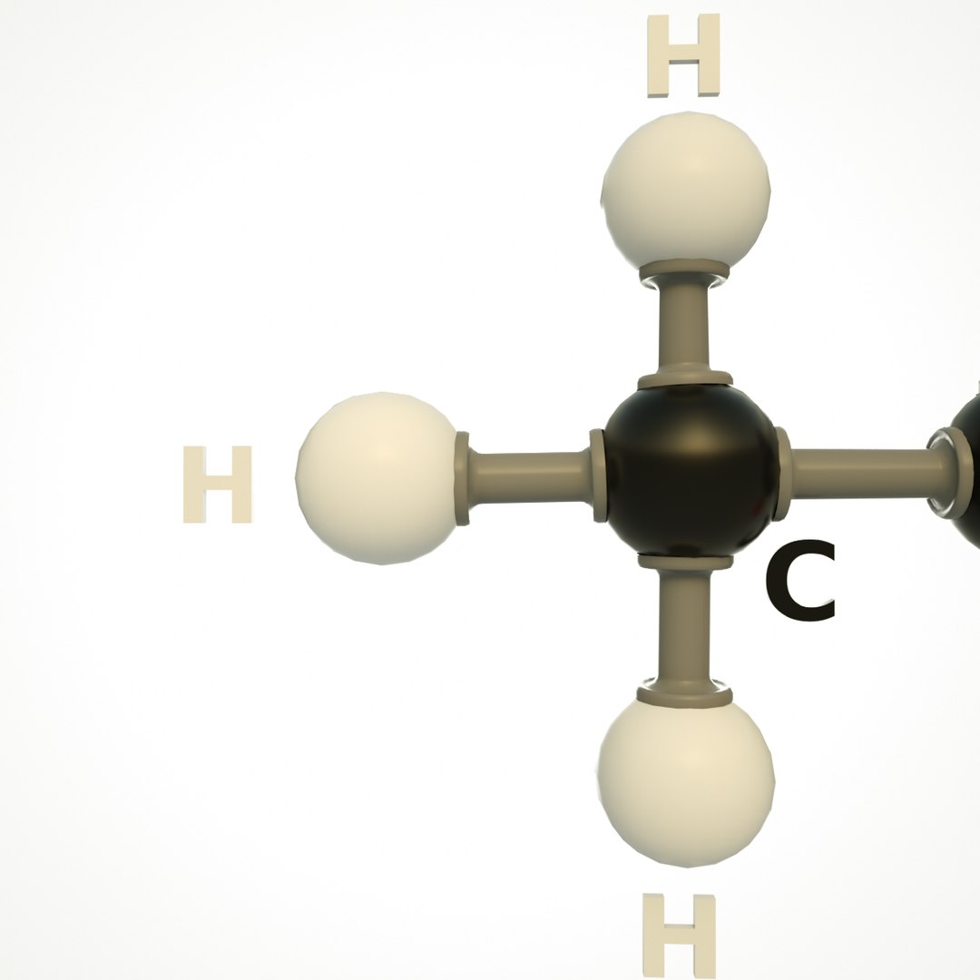 3D Modeled Acetic Acid Structure - TurboSquid 1380729